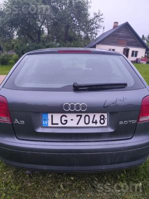 Grey Audi A3 2004 in Madona, with an engine capacity of 2.00 L and mileage of 327 thousand km for 2000 €, photo 4 on AUTOMOTO.COM.LV