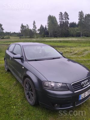 Grey Audi A3 2004 in Madona, with an engine capacity of 2.00 L and mileage of 327 thousand km for 2000 €, photo 7 on AUTOMOTO.COM.LV