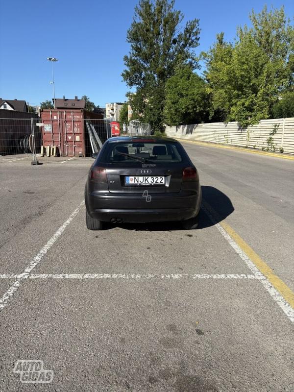 Pelēks Audi A3 2004 Kauņa, ar dzinēja tilpumu 2.00 L un nobraukumu 304 tūkst. km par 700 €, foto 5 vietnē AUTOMOTO.COM.LV