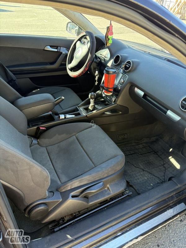 Pelēks Audi A3 2004 Kauņa, ar dzinēja tilpumu 2.00 L un nobraukumu 304 tūkst. km par 700 €, foto 9 vietnē AUTOMOTO.COM.LV