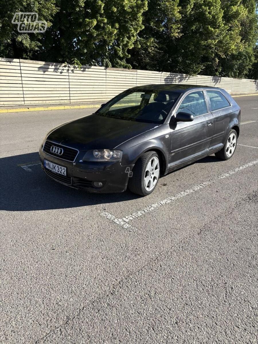 Grey Audi A3 2004 in Kaunas, with an engine capacity of 2.00 L and mileage of 304 thousand km for 700 €, photo 3 on AUTOMOTO.COM.LV