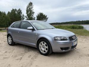 Серый Ауди А3 2004 в Рига, объемом двигателя 1.90 л и пробегом 293 тыс. км за 1650 €, фото  на AUTOMOTO.COM.LV