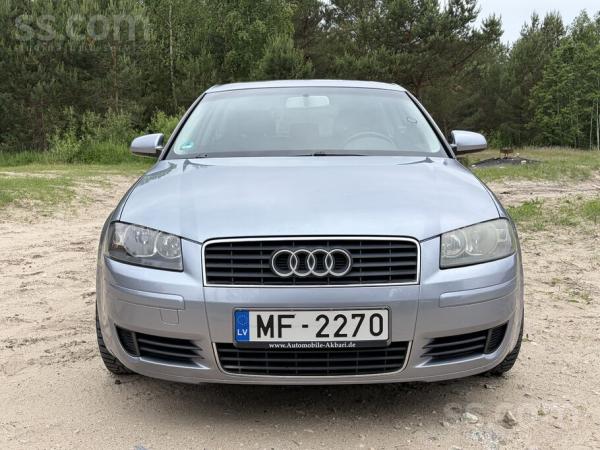 Grey Audi A3 2004 in Riga, with an engine capacity of 1.90 L and mileage of 293 thousand km for 1650 €, photo 2 on AUTOMOTO.COM.LV