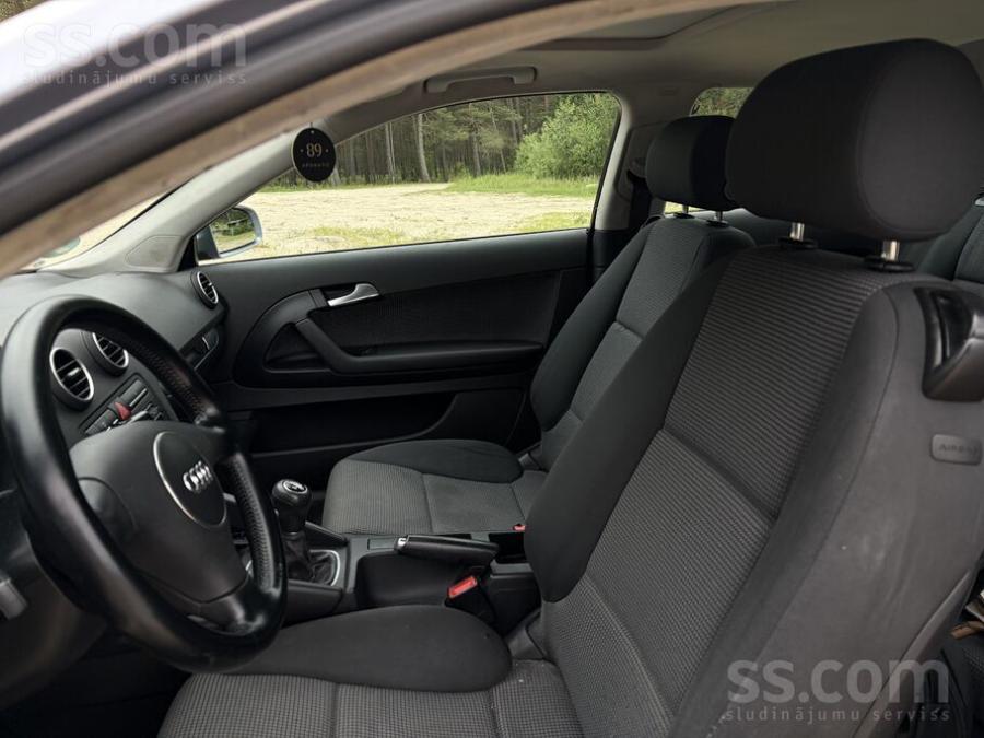 Pelēks Audi A3 2004 Rīga, ar dzinēja tilpumu 1.90 L un nobraukumu 293 tūkst. km par 1650 €, foto 5 vietnē AUTOMOTO.COM.LV