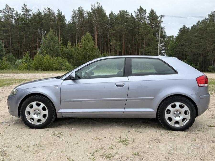 Pelēks Audi A3 2004 Rīga, ar dzinēja tilpumu 1.90 L un nobraukumu 293 tūkst. km par 1650 €, foto 8 vietnē AUTOMOTO.COM.LV