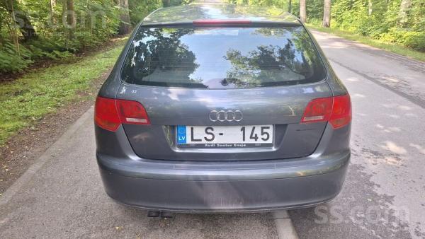 Grey Audi A3 2004 in Jurmala, with an engine capacity of 1.90 L and mileage of 337 thousand km for 1600 €, photo 4 on AUTOMOTO.COM.LV