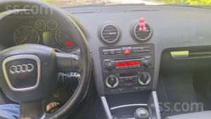 Grey Audi A3 2004 in Jurmala, with an engine capacity of 1.90 L and mileage of 337 thousand km for 1600 €, photo 9 on AUTOMOTO.COM.LV