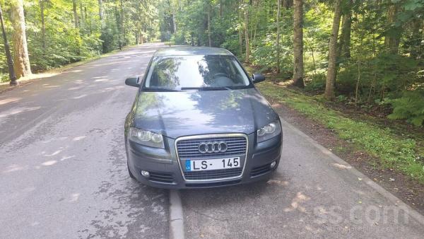 Grey Audi A3 2004 in Jurmala, with an engine capacity of 1.90 L and mileage of 337 thousand km for 1600 €, photo 9 on AUTOMOTO.COM.LV