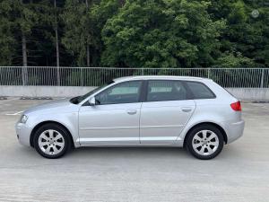 Grey Audi A3 2004 in Vilnius, with an engine capacity of 1.97 L and mileage of 395 thousand km for 2700 €, photo 10 on AUTOMOTO.COM.LV