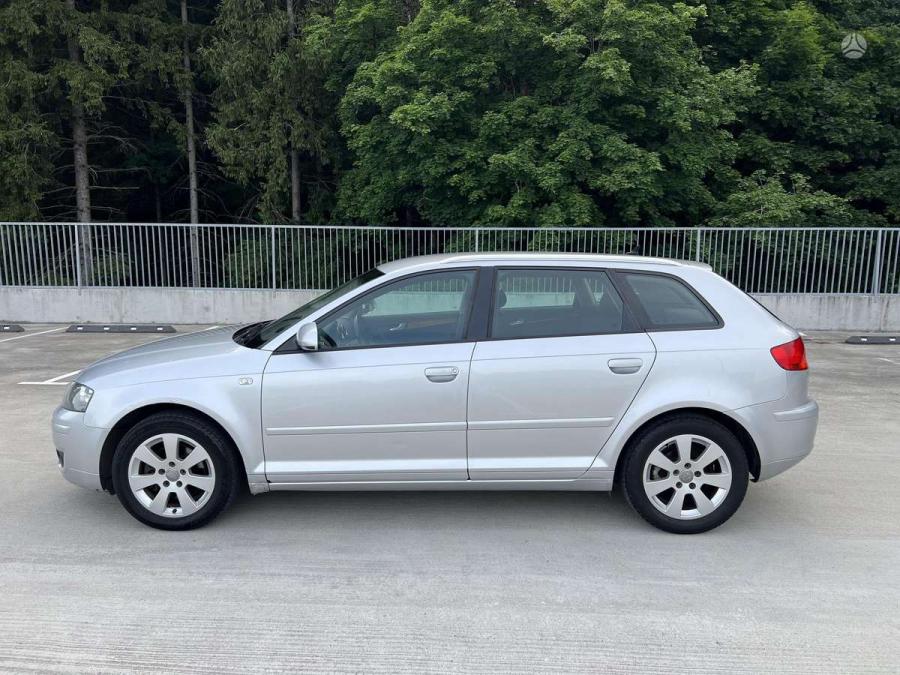 Grey Audi A3 2004 in Vilnius, with an engine capacity of 1.97 L and mileage of 395 thousand km for 2700 €, photo 10 on AUTOMOTO.COM.LV