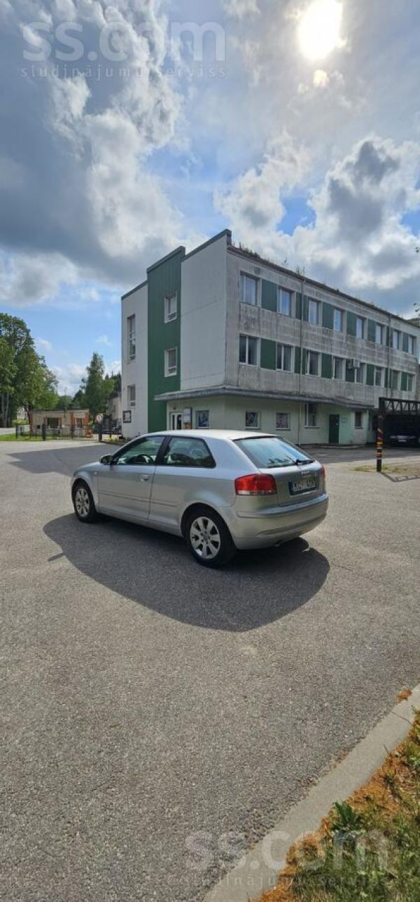 Pelēks Audi A3 2004 Kuldīga, ar dzinēja tilpumu 1.60 L un nobraukumu 320 tūkst. km par 1800 €, foto 4 vietnē AUTOMOTO.COM.LV