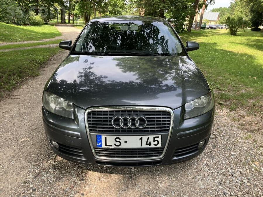 Grey Audi A3 2004 in Jelgava, with an engine capacity of 1.90 L and mileage of 337 thousand km for 2250 €, photo 3 on AUTOMOTO.COM.LV