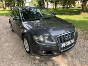 Grey Audi A3 2004 in Jelgava, with an engine capacity of 1.90 L and mileage of 337 thousand km for 2250 €, photo 4 on AUTOMOTO.COM.LV