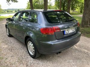 Grey Audi A3 2004 in Jelgava, with an engine capacity of 1.90 L and mileage of 337 thousand km for 2250 €, photo 6 on AUTOMOTO.COM.LV