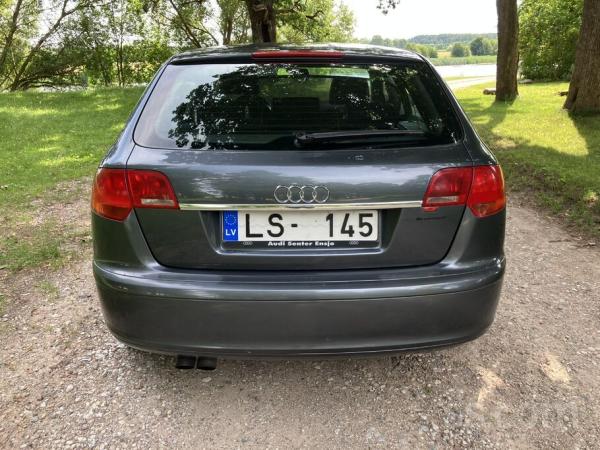 Grey Audi A3 2004 in Jelgava, with an engine capacity of 1.90 L and mileage of 337 thousand km for 2250 €, photo 6 on AUTOMOTO.COM.LV