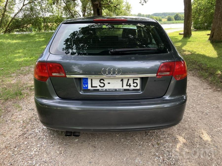 Grey Audi A3 2004 in Jelgava, with an engine capacity of 1.90 L and mileage of 337 thousand km for 2250 €, photo 7 on AUTOMOTO.COM.LV