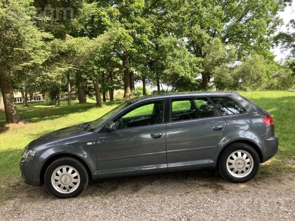 Grey Audi A3 2004 in Jelgava, with an engine capacity of 1.90 L and mileage of 337 thousand km for 2250 €, photo 7 on AUTOMOTO.COM.LV