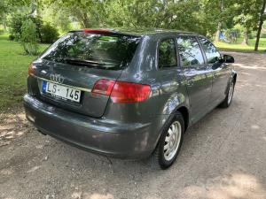 Grey Audi A3 2004 in Jelgava, with an engine capacity of 1.90 L and mileage of 337 thousand km for 2250 €, photo 9 on AUTOMOTO.COM.LV