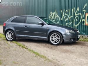 Pelēks Audi A3 2004 Rīga, ar dzinēja tilpumu 2.00 L un nobraukumu 239 tūkst. km par 1450 €, foto 3 vietnē AUTOMOTO.COM.LV