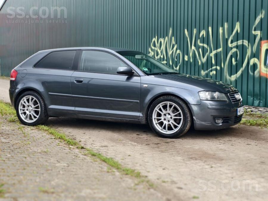 Pelēks Audi A3 2004 Rīga, ar dzinēja tilpumu 2.00 L un nobraukumu 239 tūkst. km par 1450 €, foto 3 vietnē AUTOMOTO.COM.LV