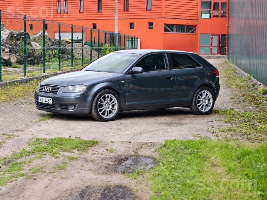 Pelēks Audi A3 2004 Rīga, ar dzinēja tilpumu 2.00 L un nobraukumu 239 tūkst. km par 1450 €, foto 5 vietnē AUTOMOTO.COM.LV