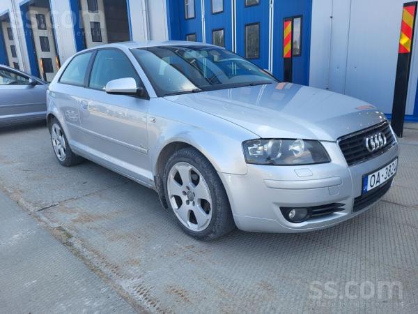 Grey Audi A3 2004 in Riga, with an engine capacity of 1.90 L and mileage of 298 thousand km for 1600 €, photo 7 on AUTOMOTO.COM.LV