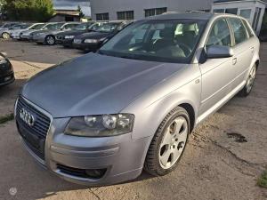 Pelēks Audi A3 2004 Utena, ar dzinēja tilpumu 1.97 L un nobraukumu 250 tūkst. km par 2250 €, foto 3 vietnē AUTOMOTO.COM.LV