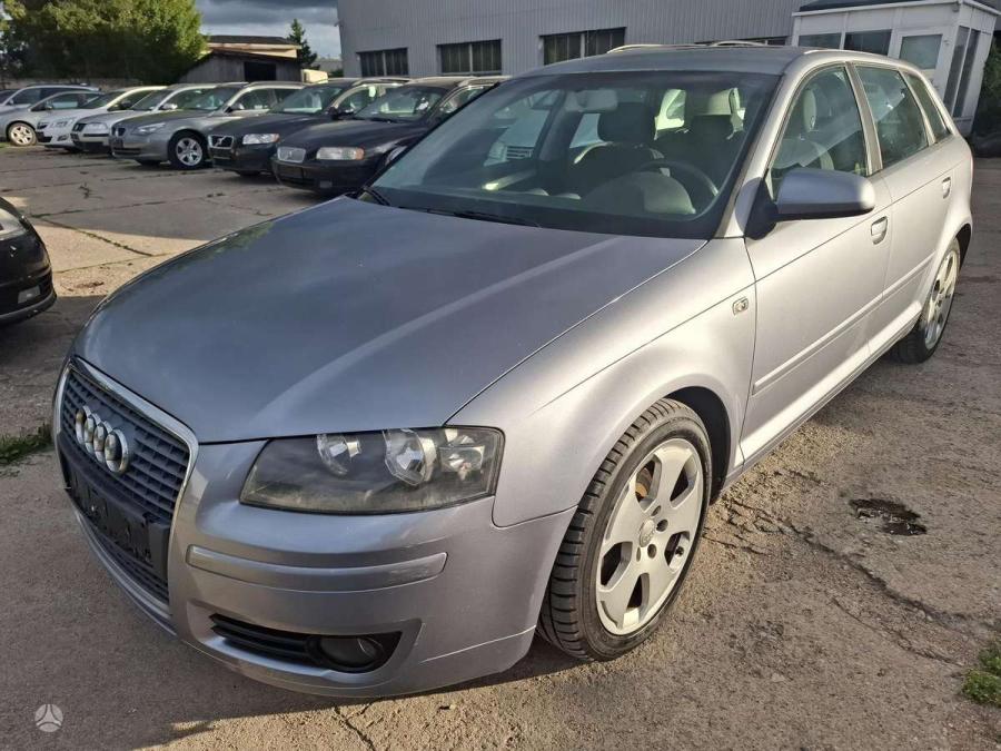 Pelēks Audi A3 2004 Utena, ar dzinēja tilpumu 1.97 L un nobraukumu 250 tūkst. km par 2250 €, foto 3 vietnē AUTOMOTO.COM.LV