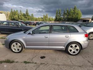 Pelēks Audi A3 2004 Utena, ar dzinēja tilpumu 1.97 L un nobraukumu 250 tūkst. km par 2250 €, foto 9 vietnē AUTOMOTO.COM.LV