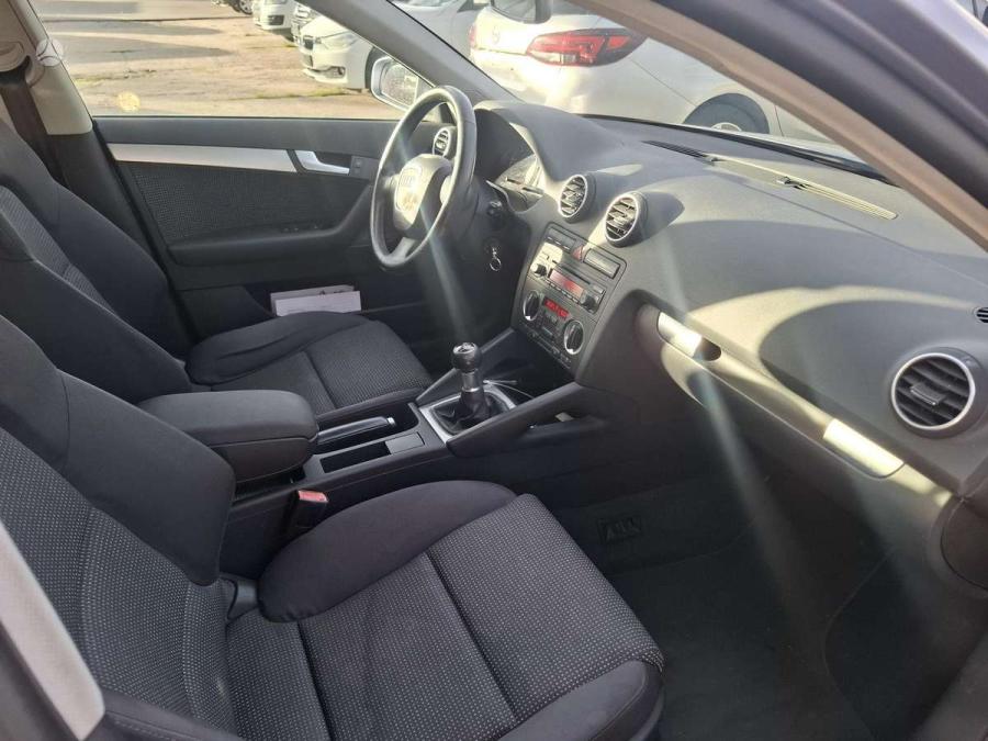 Pelēks Audi A3 2004 Utena, ar dzinēja tilpumu 1.97 L un nobraukumu 250 tūkst. km par 2250 €, foto 15 vietnē AUTOMOTO.COM.LV