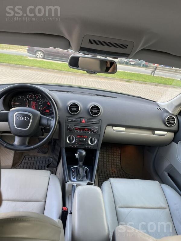 Grey Audi A3 2004 in Riga, with an engine capacity of 2.00 L and mileage of 307 thousand km for 2900 €, photo 10 on AUTOMOTO.COM.LV