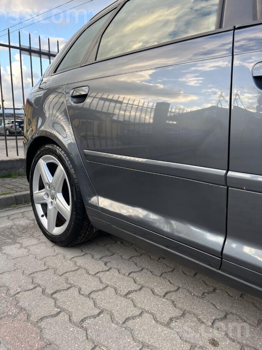 Grey Audi A3 2004 in Riga, with an engine capacity of 2.00 L and mileage of 307 thousand km for 2900 €, photo 6 on AUTOMOTO.COM.LV