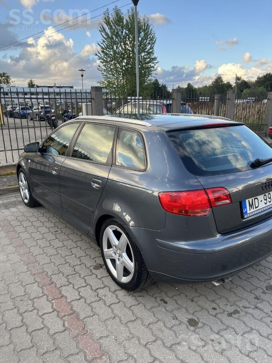 Grey Audi A3 2004 in Riga, with an engine capacity of 2.00 L and mileage of 307 thousand km for 2900 €, photo 7 on AUTOMOTO.COM.LV