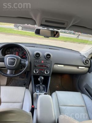 Grey Audi A3 2004 in Riga, with an engine capacity of 2.00 L and mileage of 307 thousand km for 2900 €, photo 11 on AUTOMOTO.COM.LV