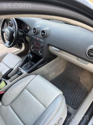 Grey Audi A3 2004 in Riga, with an engine capacity of 2.00 L and mileage of 307 thousand km for 2900 €, photo 13 on AUTOMOTO.COM.LV