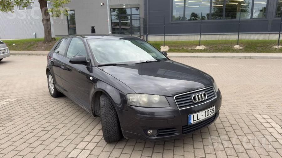 Pelēks Audi A3 2004 Liepāja, ar dzinēja tilpumu 1.80 L un nobraukumu 255 tūkst. km par 1200 €, foto 1 vietnē AUTOMOTO.COM.LV