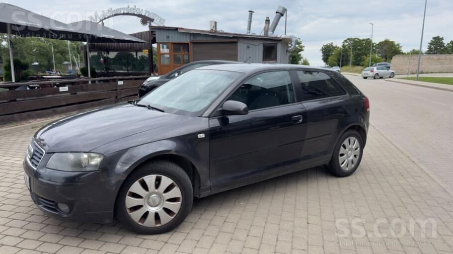 Pelēks Audi A3 2004 Liepāja, ar dzinēja tilpumu 1.80 L un nobraukumu 255 tūkst. km par 1200 €, foto 3 vietnē AUTOMOTO.COM.LV