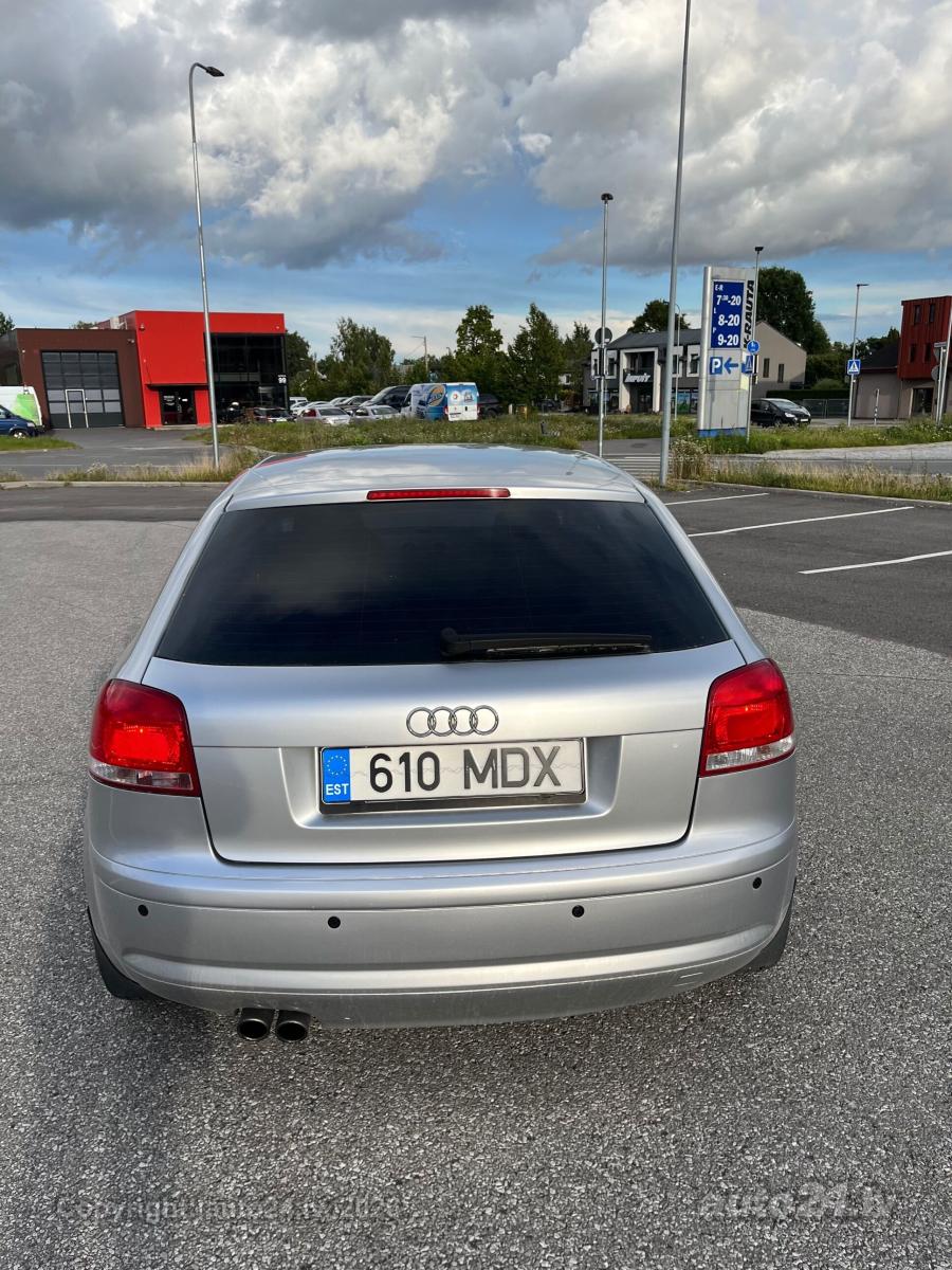 Pelēks Audi A3 2004 Tartu, ar dzinēja tilpumu 2.00 L un nobraukumu 154 tūkst. km par 3900 €, foto 7 vietnē AUTOMOTO.COM.LV