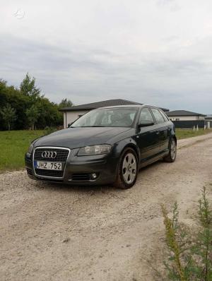 Grey Audi A3 2004 in Klaipeda, with an engine capacity of 1.97 L and mileage of 370 thousand km for 1950 €, photo 3 on AUTOMOTO.COM.LV