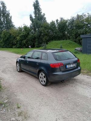 Grey Audi A3 2004 in Klaipeda, with an engine capacity of 1.97 L and mileage of 370 thousand km for 1950 €, photo 6 on AUTOMOTO.COM.LV