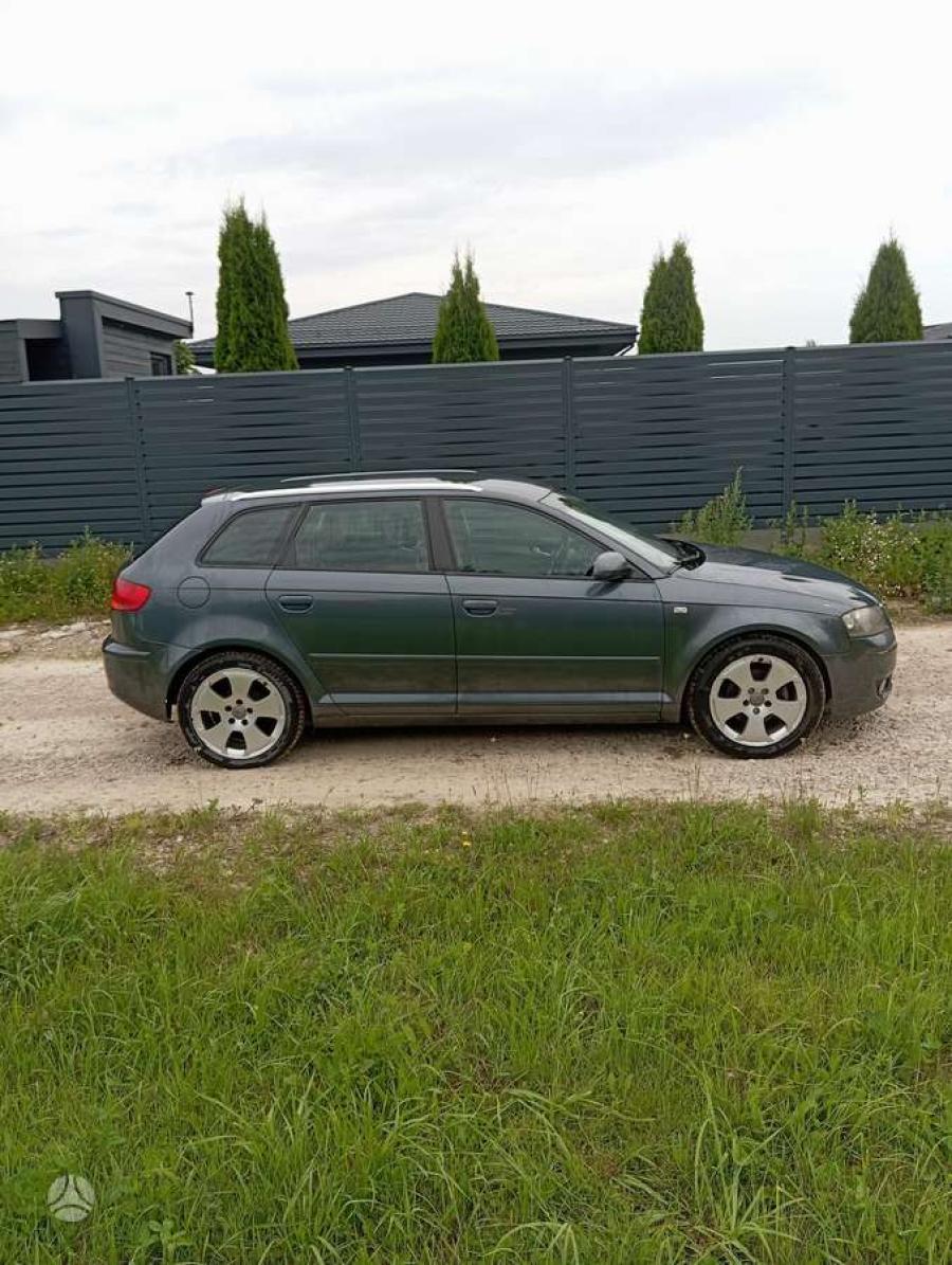 Grey Audi A3 2004 in Klaipeda, with an engine capacity of 1.97 L and mileage of 370 thousand km for 1950 €, photo 9 on AUTOMOTO.COM.LV