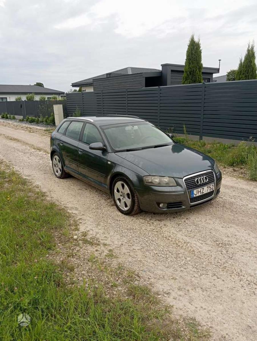 Grey Audi A3 2004 in Klaipeda, with an engine capacity of 1.97 L and mileage of 370 thousand km for 1950 €, photo 10 on AUTOMOTO.COM.LV