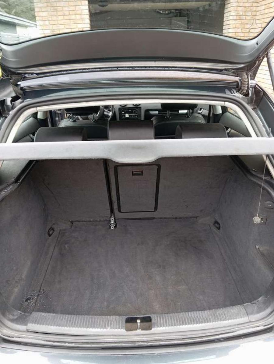 Grey Audi A3 2004 in Klaipeda, with an engine capacity of 1.97 L and mileage of 370 thousand km for 1950 €, photo 12 on AUTOMOTO.COM.LV