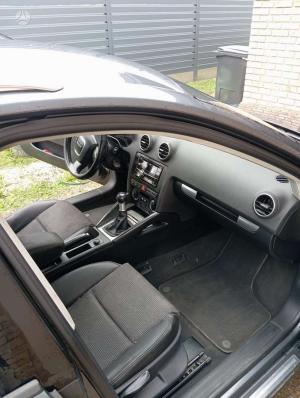 Grey Audi A3 2004 in Klaipeda, with an engine capacity of 1.97 L and mileage of 370 thousand km for 1950 €, photo 14 on AUTOMOTO.COM.LV