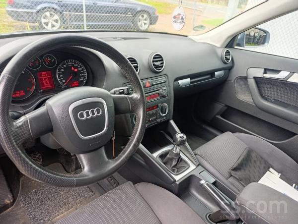 Pelēks Audi A3 2004 Rēzekne, ar dzinēja tilpumu 2.00 L un nobraukumu 255 tūkst. km par 3450 €, foto 6 vietnē AUTOMOTO.COM.LV