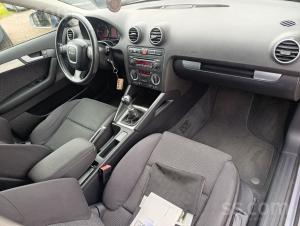 Pelēks Audi A3 2004 Rēzekne, ar dzinēja tilpumu 2.00 L un nobraukumu 255 tūkst. km par 3450 €, foto 8 vietnē AUTOMOTO.COM.LV