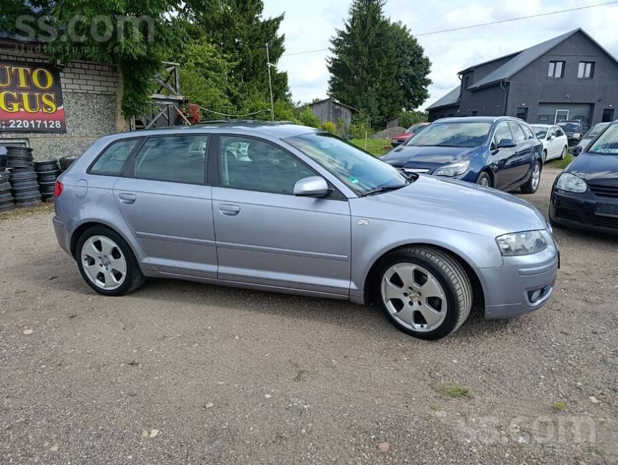 Pelēks Audi A3 2004 Rēzekne, ar dzinēja tilpumu 2.00 L un nobraukumu 255 tūkst. km par 3450 €, foto 18 vietnē AUTOMOTO.COM.LV