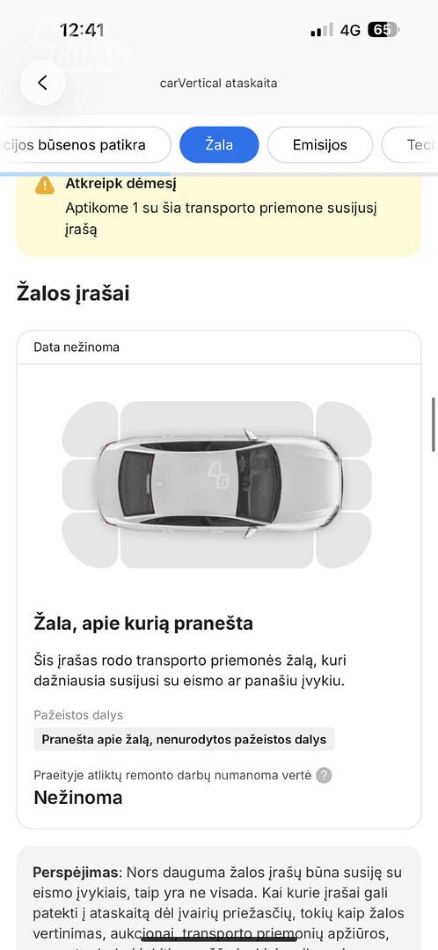 Серый Ауди А3 2004 в Алитус, объемом двигателя 2.00 л и пробегом 350 тыс. км за 1650 €, фото 15 на AUTOMOTO.COM.LV