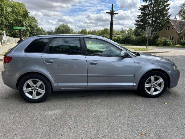 Grey Audi A3 2004 in Vilkaviskis, with an engine capacity of 1.90 L and mileage of 211 thousand km for 2850 €, photo 3 on AUTOMOTO.COM.LV