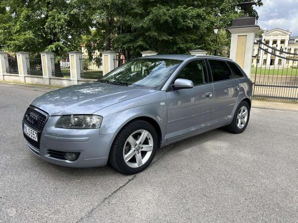 Grey Audi A3 2004 in Vilkaviskis, with an engine capacity of 1.90 L and mileage of 211 thousand km for 2850 €, photo 7 on AUTOMOTO.COM.LV